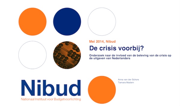 Onderzoeksrapport Nibud over crisis - Interieurjournaal.com